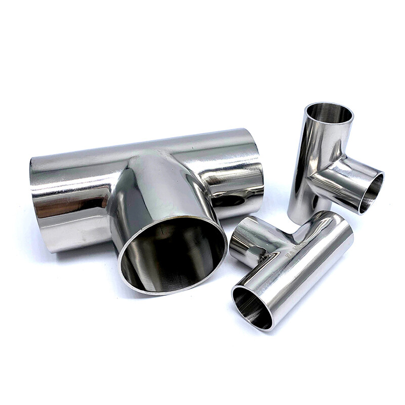 Stainless Steel Equal Tee T Shape Pipe T-Piece Exhaust Tube Polished 19 ...