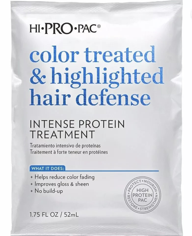 Hi Pro Pac Color Treated Highlighted Hair Defense Intense Protein ...