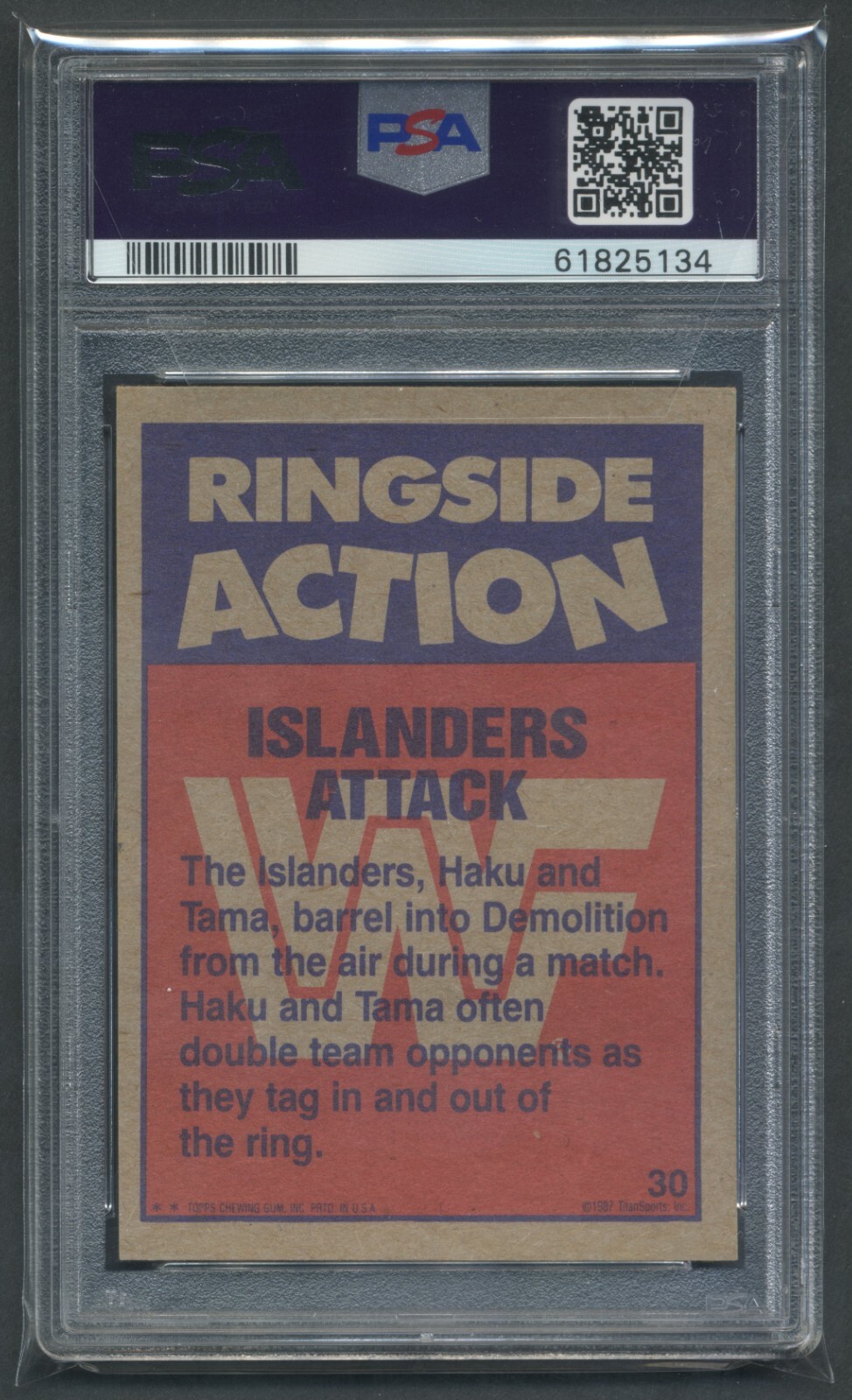 1987 Topps WWF - #30 Demolition, The Islanders (RC) for sale online | eBay