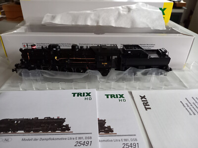 Trix h0 25491, BR E991 Litra, "175 Jahre Eisenbahn DSB", DC-Digital ...