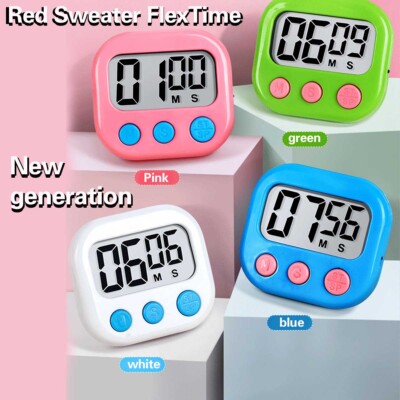Multi-Function Electronic Timer Kitchen Timer Learning Management Timer Suitable | eBay