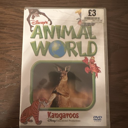 Disney's Animal World: Kangaroos Educational DVD NEW and SEALED! Rare ...