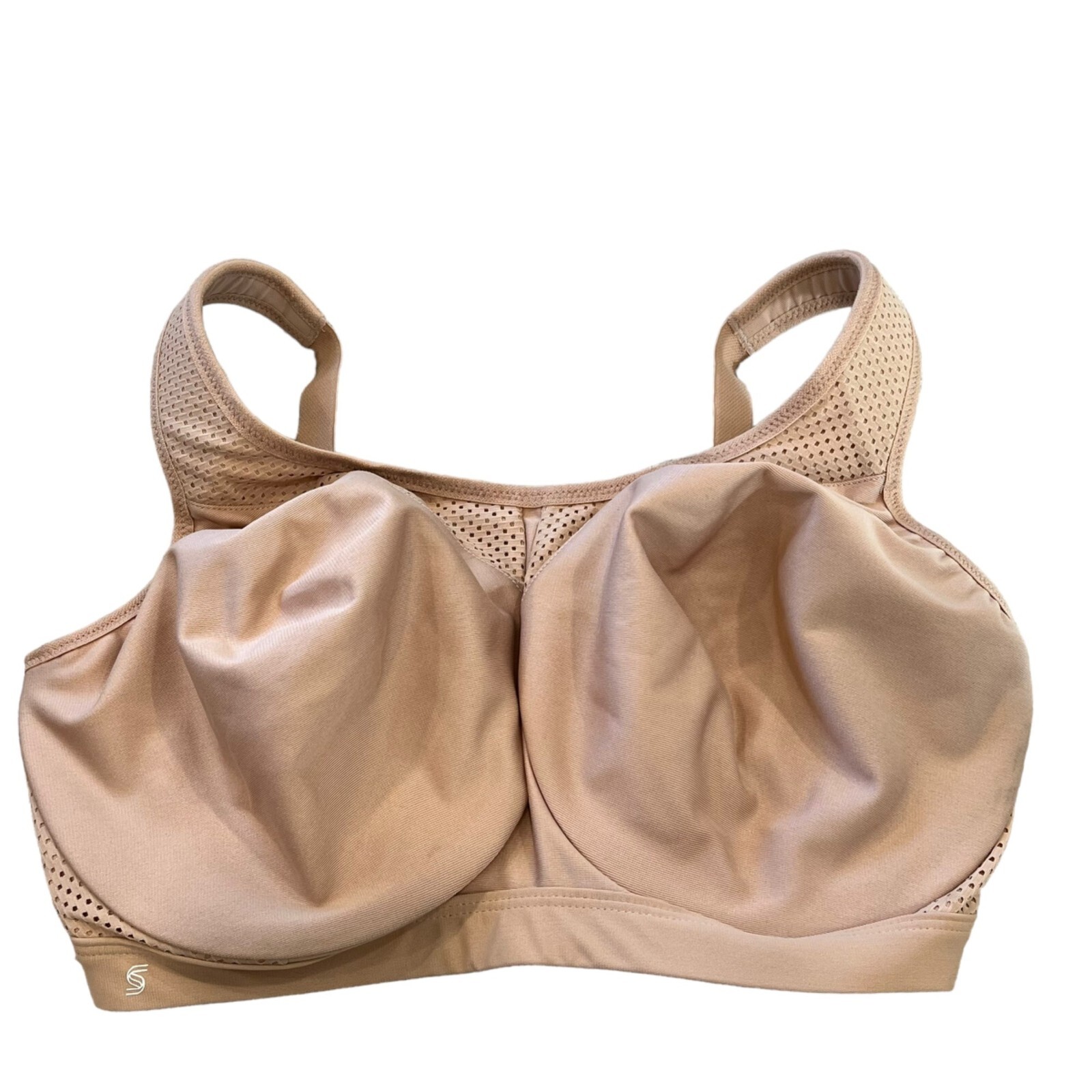 Glamorise 34H Seamless Women's Sports Bra Beige - Gem