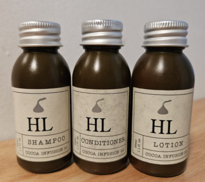 3 Trial Travel Shampoo Conditioner Lotion Hershey Lodge Hershey PA ...