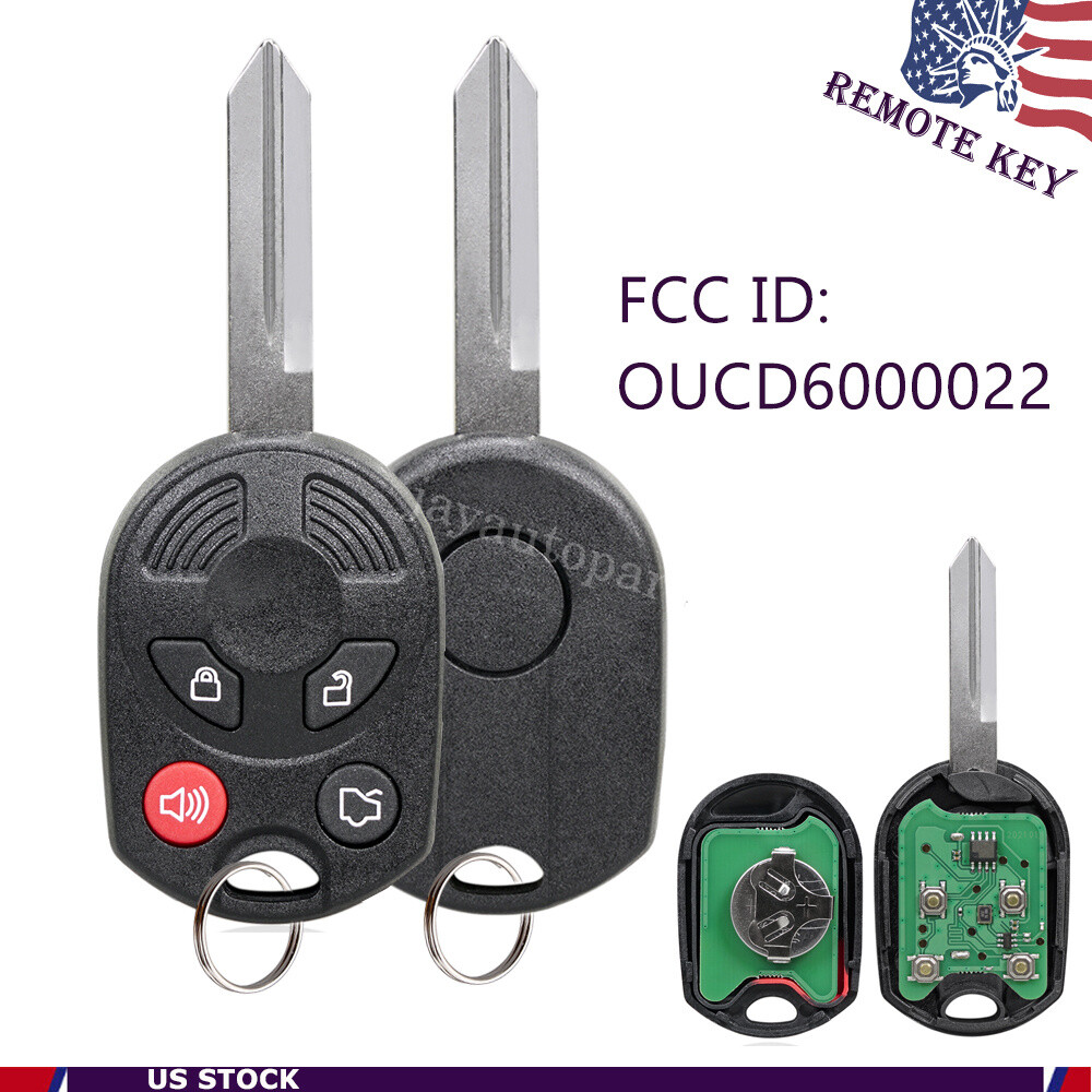 For 2006 2007 2008 2009 2010 2011 2012 Ford Fusion Key Keyless Entry ...