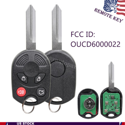 For 2006 2007 2008 2009 2010 2011 2012 Ford Fusion Key Keyless Entry ...