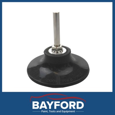 ROLOC 3" 75MM BACK UP ADAPTER PAD INC SHAFT WILL FIT DRILL SUIT ROLOC ...