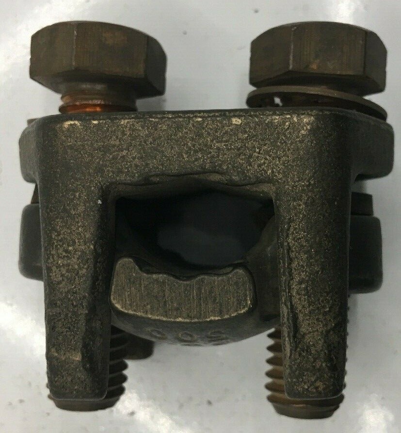 DSU50 DOSSERT 2 BOLT COPPER CONNECTOR MAIN 350MCM - 500MCM TAP 4 SOL ...