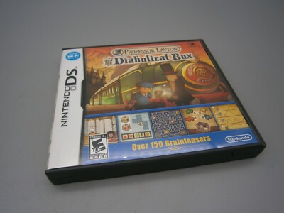 Professor Layton and the Diabolical Box (Nintendo DS, 2009) CIB, Tested ...
