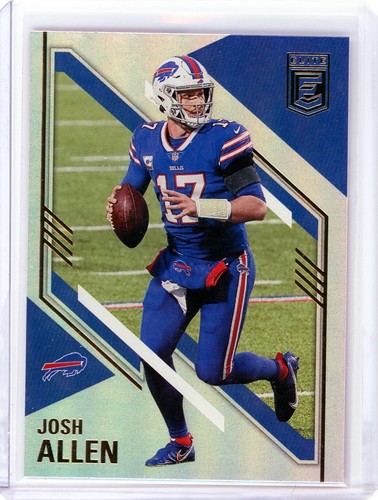 2021 Panini Donruss Elite Josh Allen #83 Buffalo Bills | eBay