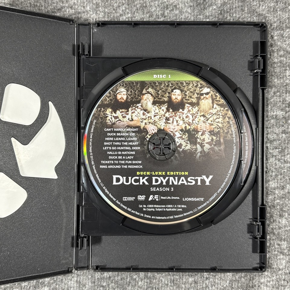 Lot of 6 Duck Dynasty DVDs, Seasons 1-4, Before The Dynasty & Duck The ...