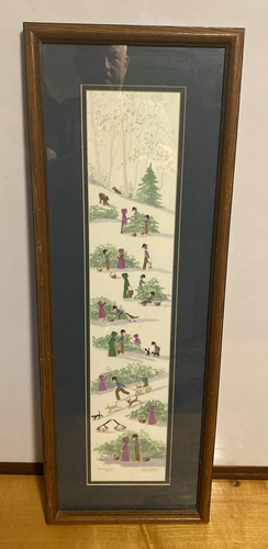 Diane Graebner "Rasbeary Hill" 1993 Signed COA Lim. Ed. Print #670/750 ...