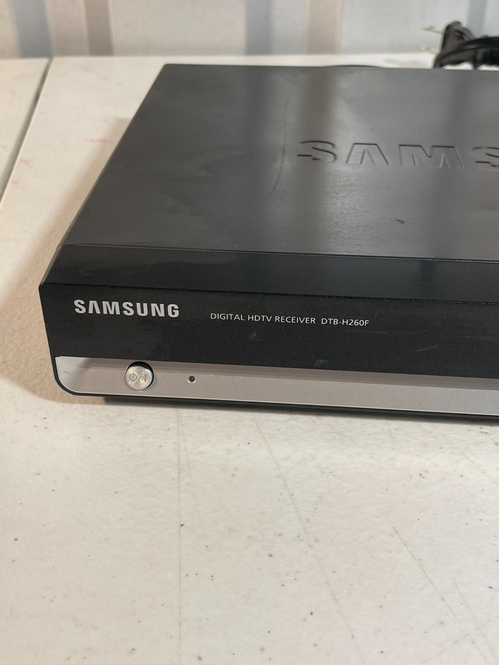 Samsung DTB-H260F Digital HDTV Tuner Receiver Box HDMI Dolby Digital NO ...