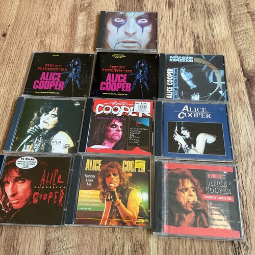 ALICE COOPER CD BUNDLE - DISCS NEAR MINT great bundle great mix of ...
