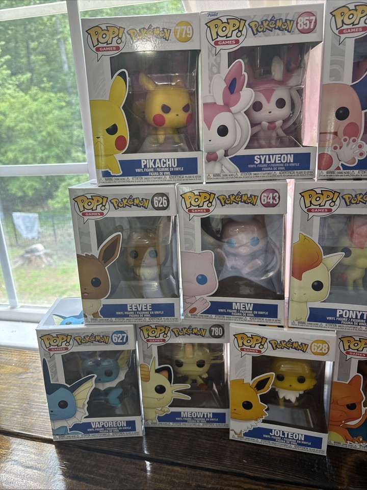 Pokemon funko pop bundle of 21, multiple release’s included | eBay