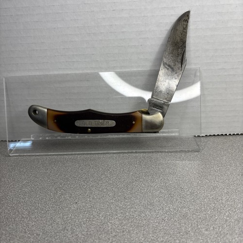 Vintage Schrade Old Timer 1250T USA Folding Locking Knife | eBay