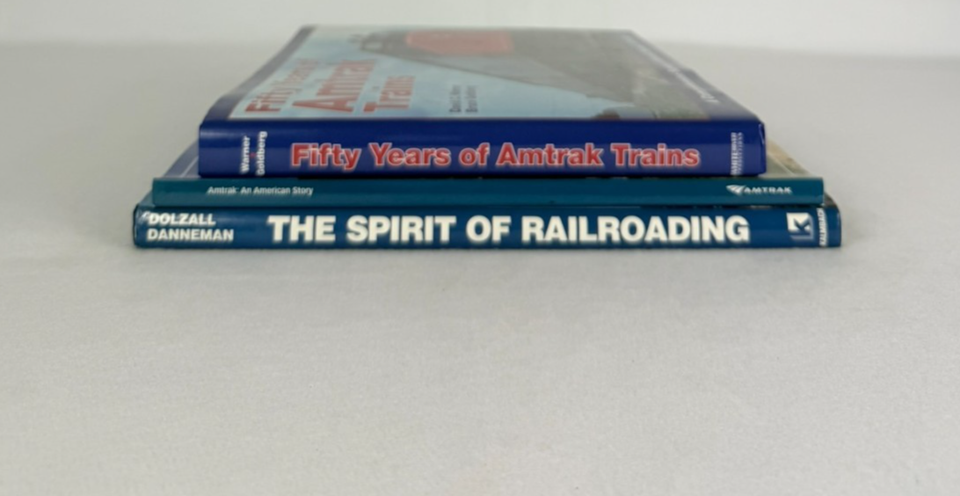 Lot of 3 Amtrak Railroad Books - History, Trains, and Railroading ...