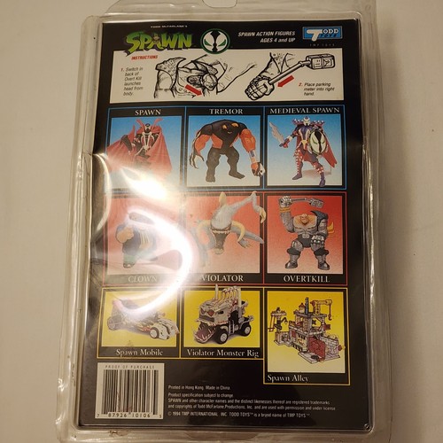 Spawn 1994 Overtkill Special Edition Figure Comic Series 1 McFarlane ...