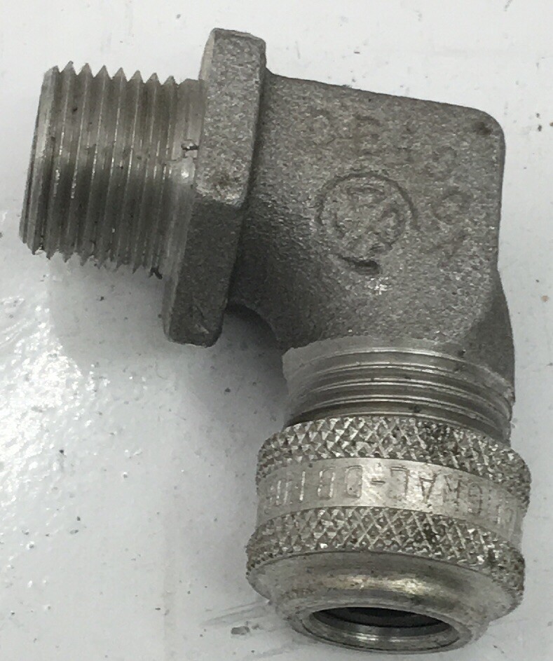 DB-1490 PYLE 3/8 ALUM CGB 90 DEG .187-.250 | eBay