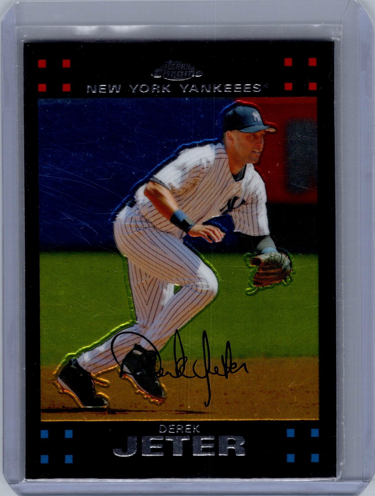 2007 Topps Chrome #21 Derek Jeter | eBay
