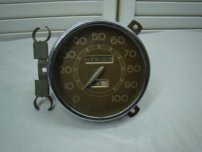 1938 ford speedometer custom convertible slant back roadster ...