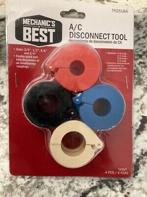 A/C Air Conditioning Spring Lock Coupler Quick Disconnect Tool Set ...