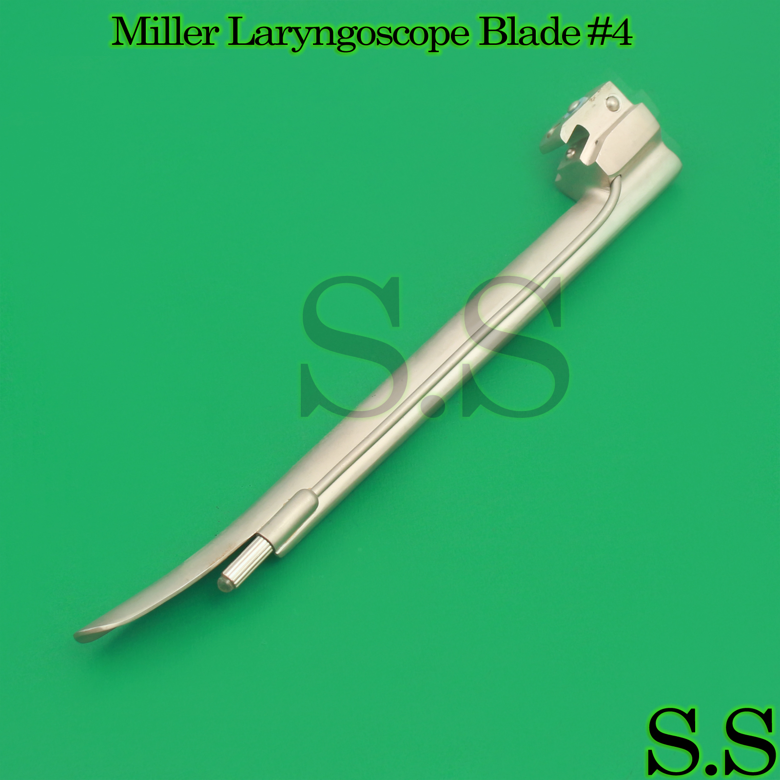 Miller Laryngoscope Blade #4 - EMT Anesthesia Intubation Diagnostic ...