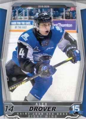 Alex Drover 2019-20 Saint John Sea Dogs | eBay