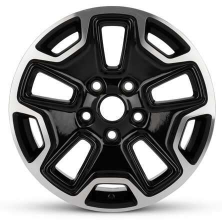 New Wheel For 2004-2008 Chrysler Pacifica 17 Inch Machined Black Alloy ...