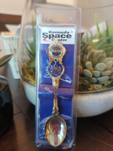 NASA Silver Plated Collector Spoon Kennedy Space Center 2008 | eBay