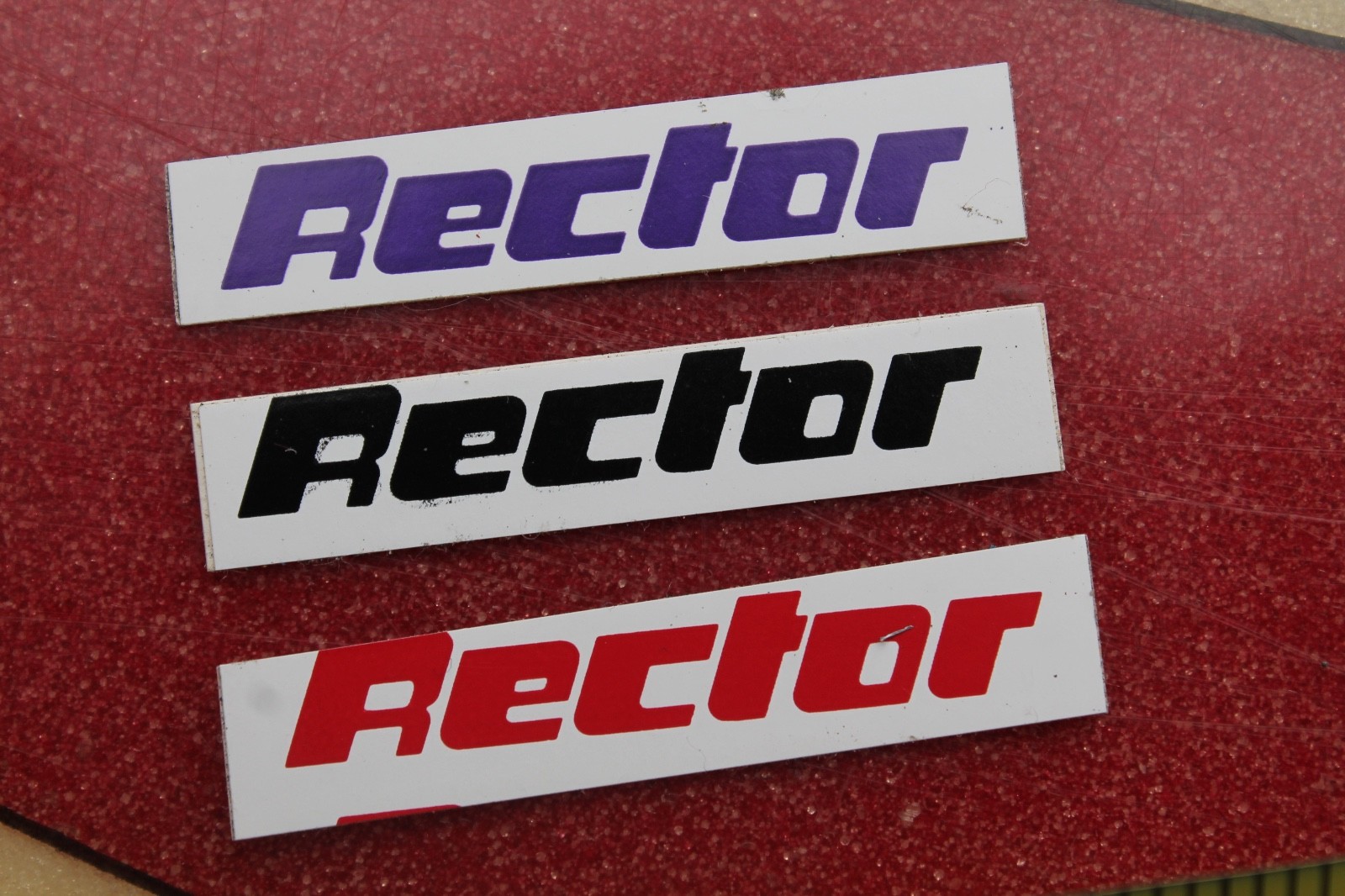 RECTOR Safety Skateboards 70's Vintage JA Small Purple Skateboarding ...