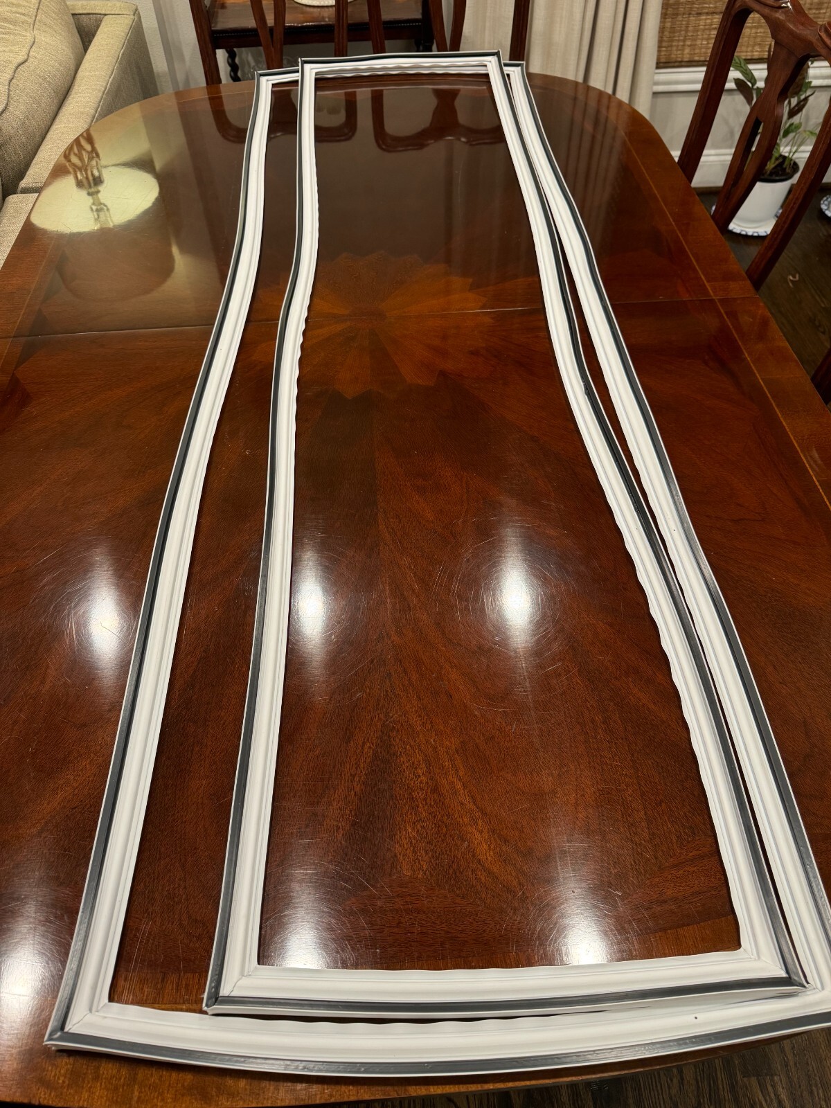 Kitchenaid Refrigerator and Freezer Panel Gaskets 2222811 and 2222814 ...