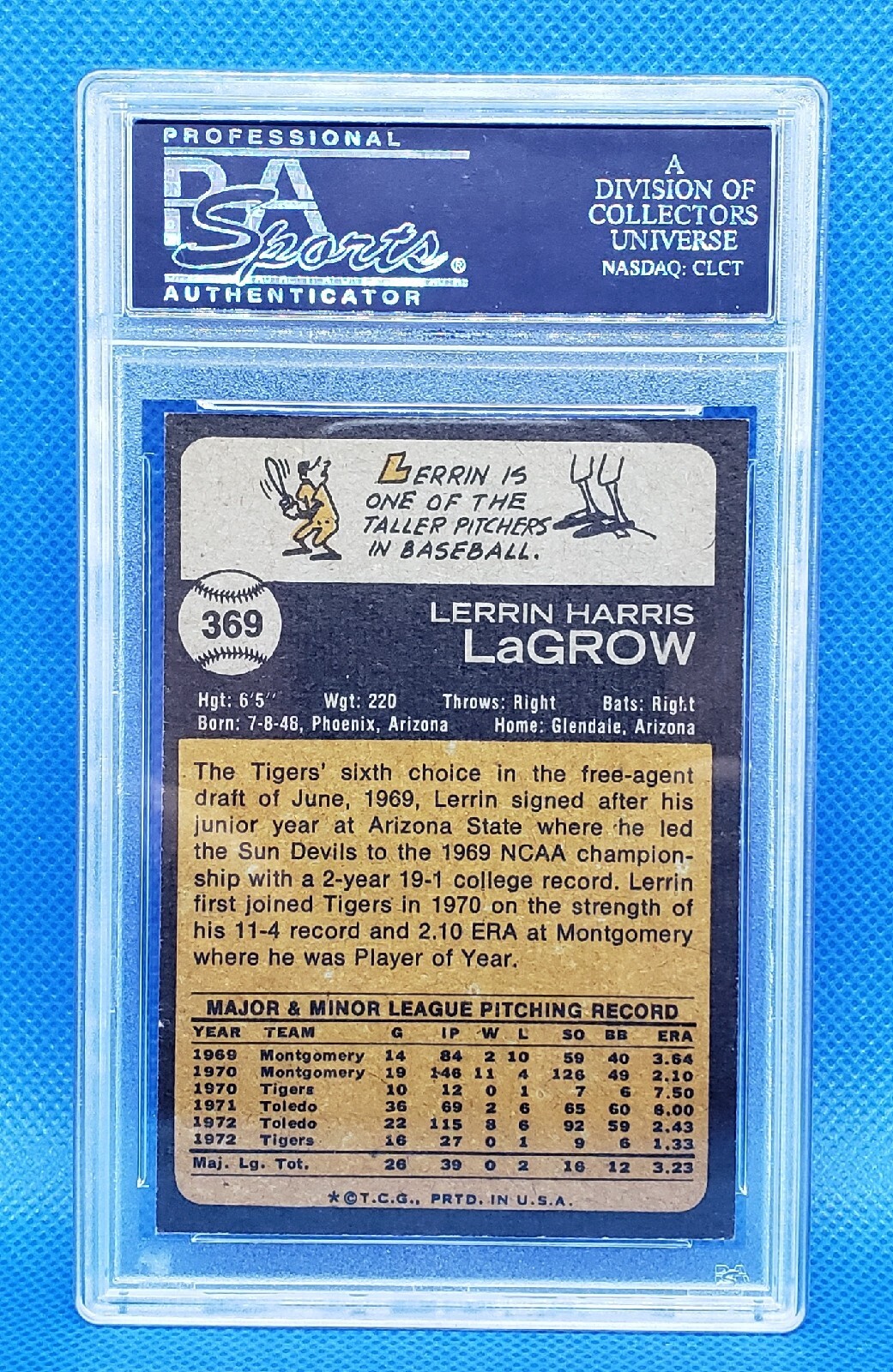 1973 Topps - #369 Lerrin LaGrow for sale online | eBay
