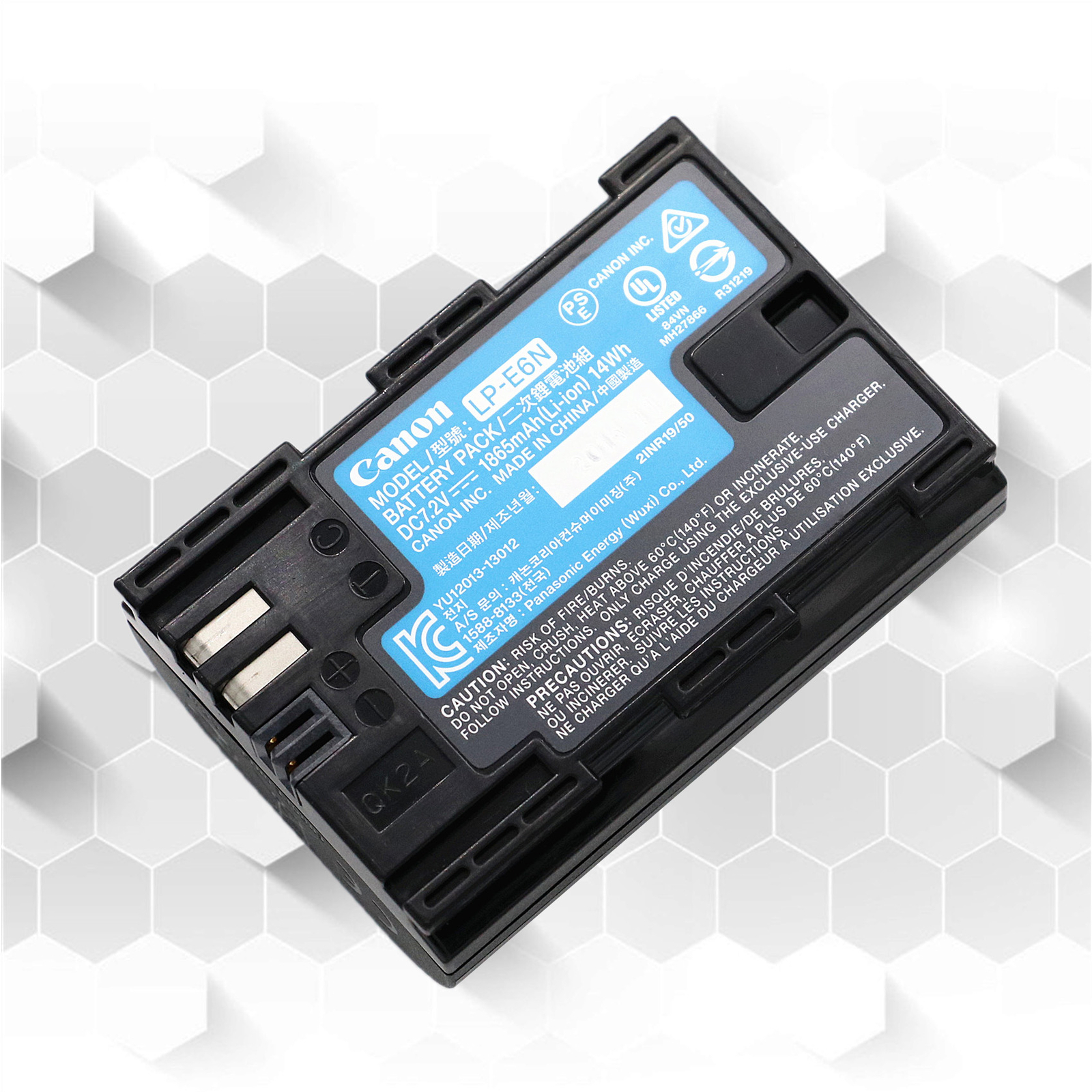 Genuine Canon LP-E6N Battery for EOS 5DII 5DIII 5DIV 5DS 6D 7D 7DII 60D ...