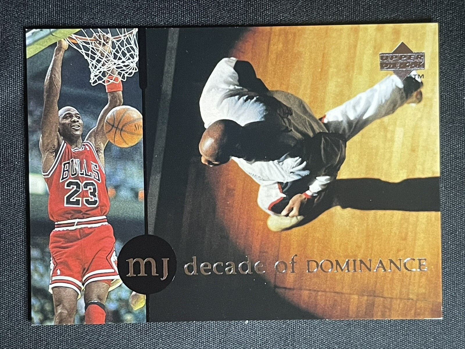 1994-95 Upper Deck Michael Jordan MJ Decade of Dominance Card #J1 ...