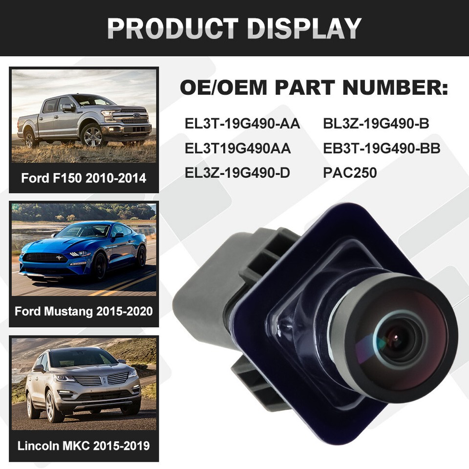 Rear View Backup Parking Reverse Camera OEM EL3Z19G490D For 2011-2014 ...