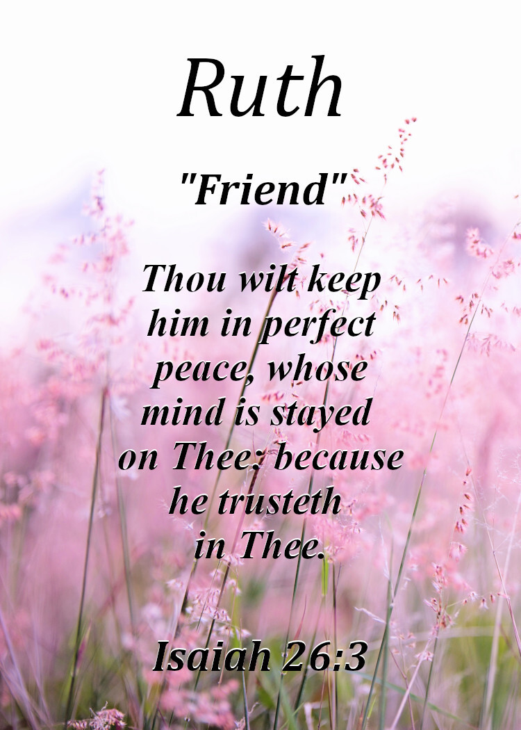 Antwort What is the significance of Ruth in the Bible? Weitere ...