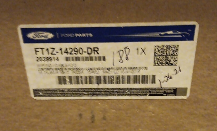 Genuine Ford Wire Assembly FT1Z-14290-DR | eBay