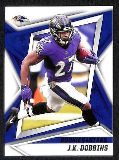 2021 Panini Rookies & Stars J.K. Dobbins #16 Football Card Base Ravens ...