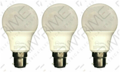 3 x Green Lighting PL1LED3K-BC LED GLS Light Bulbs / Lamps 3000K B22 ...