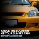 Bumper Face Bar Trim Rear Left/Right Driver or Passenger Side 25889003 ...