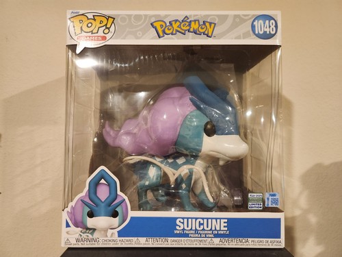 Pokemon Funko Jumbo 10" Pop 1048 SUICUNE 2025 Wondercon Exclusive | eBay