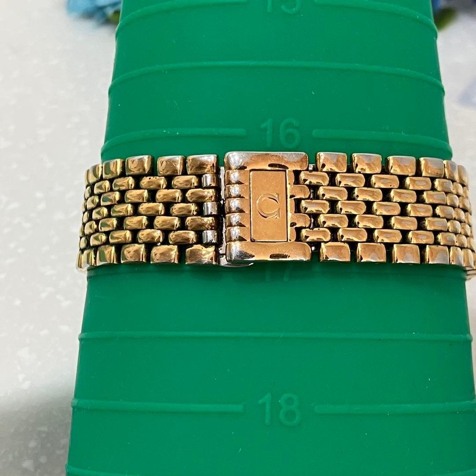Omega Square Men'S Gold Analog Watch | eBay
