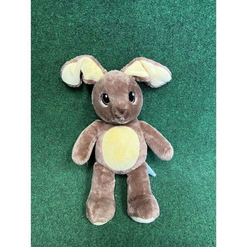 Build A Bear Workshop JJ Rabbit 17 Inch Brown Plush Bunny Rabbit BAB ...