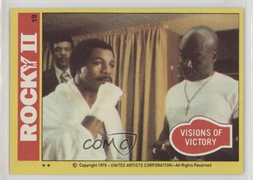1979 Topps Rocky II Apollo Creed Visions Of Victory #19 0a1 | eBay