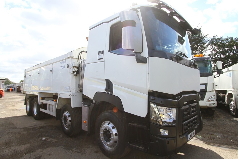 2016 RENAULT 460 8X4 TIPPER TRUCK TARMAC T RANGE K VOLVO FMX MIXER MAN ...