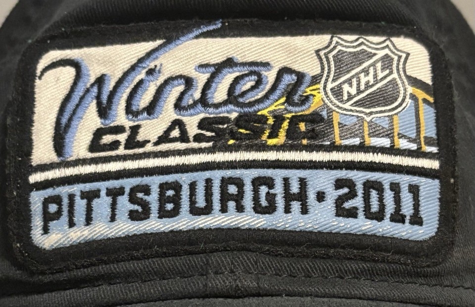 NHL WINTER CLASSIC Pittsburgh 2011 Reebok FitMax’70 One Size Fitted Hat ...