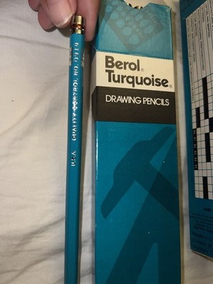 Berol Turquoise 375 3H Vintage Drawing Pencils 12 Per Box | eBay