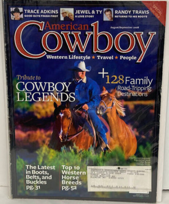 American Cowboy Magazine August/September 2008 | eBay