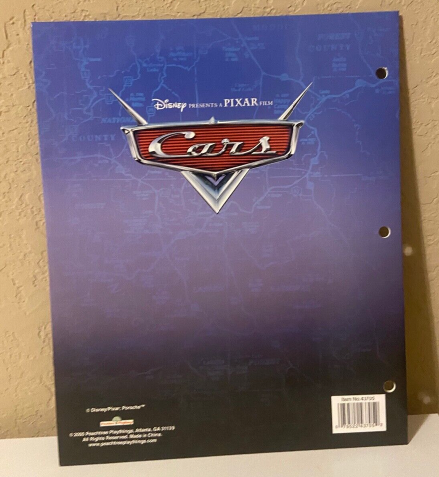 Disney Pixar Cars Movie SALLY Folder | eBay